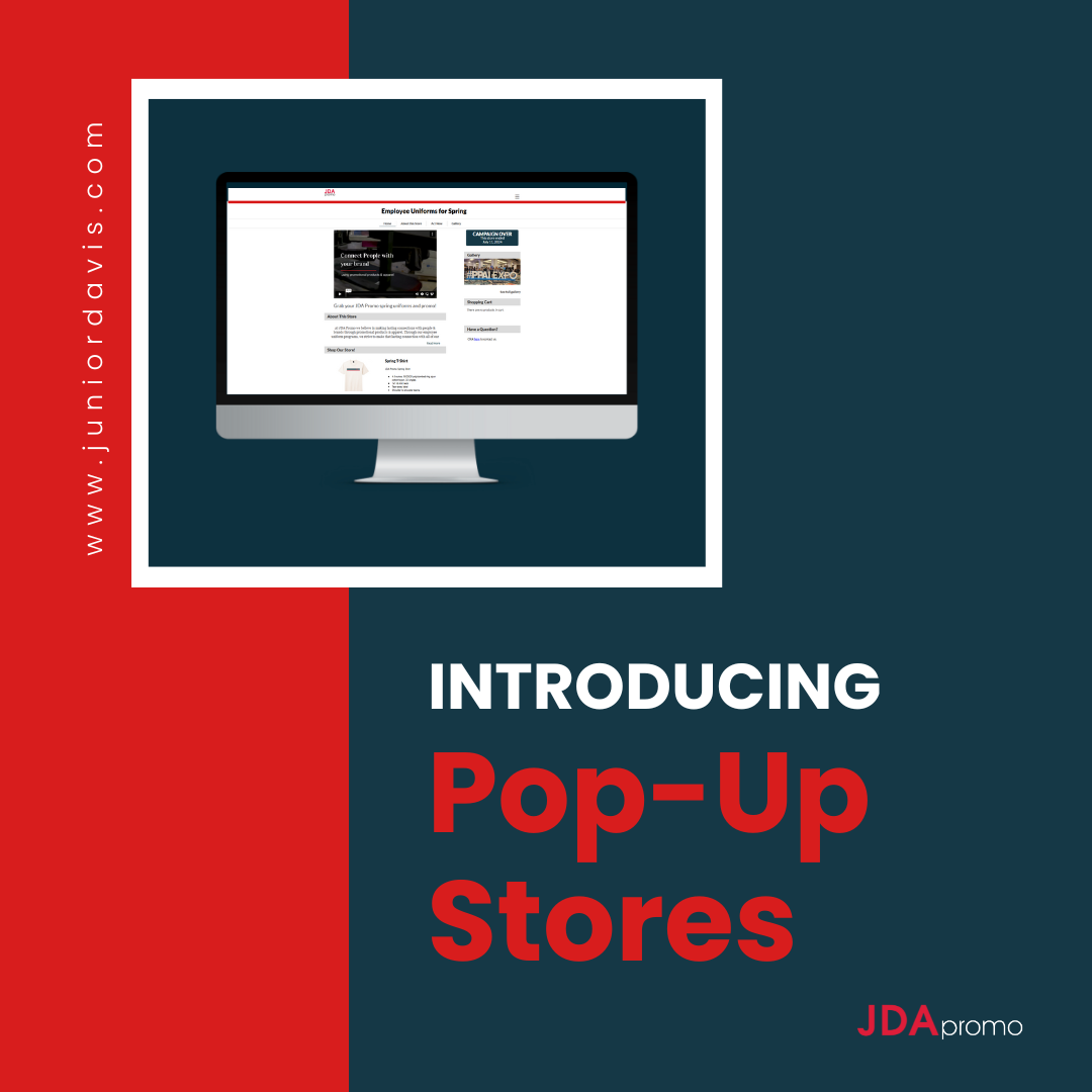 Introducing Pop-Up Stores - JDA Promo