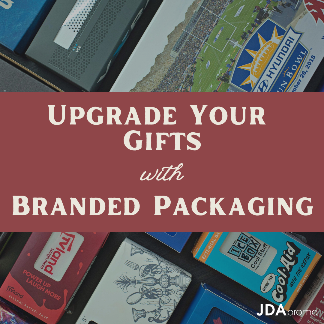 Upgrade Your Gifts with Branded Packaging - JDA Promo