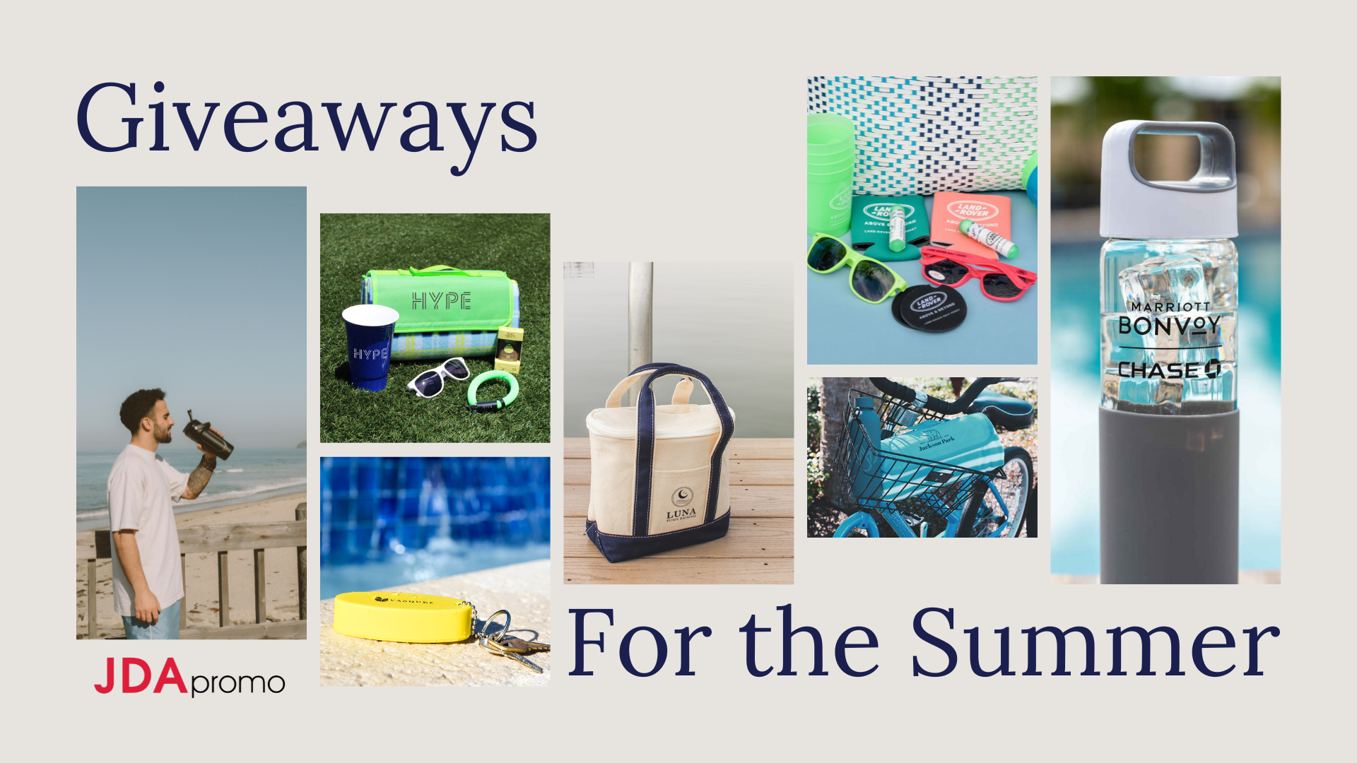 Top 10 Promotional Giveaways for Summer - JDA Promo